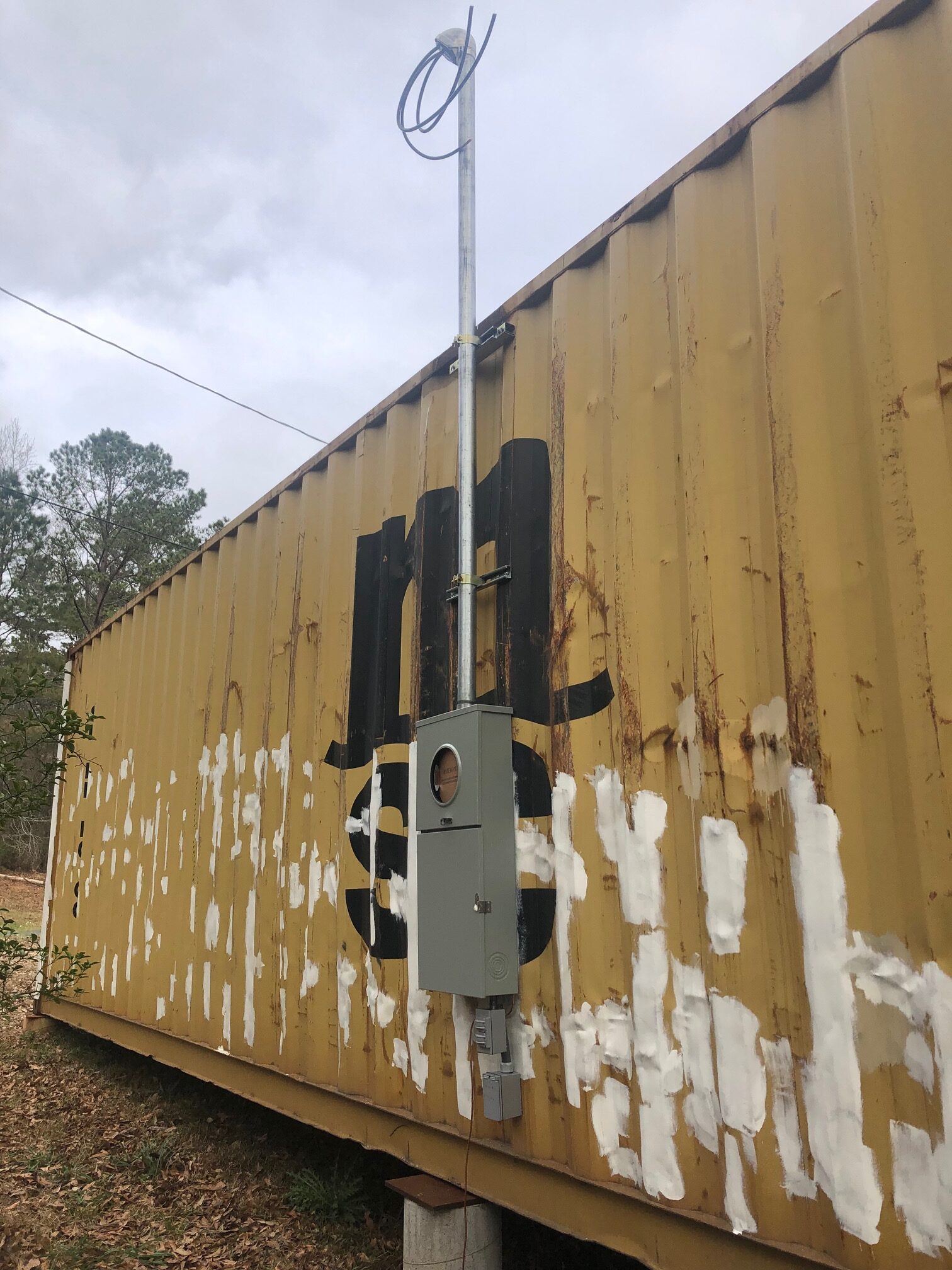 ELECTRICAL WIRING – Our Shipping Container House