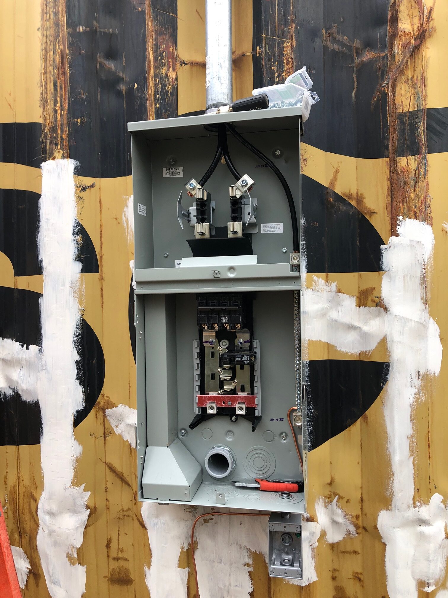 ELECTRICAL WIRING – Our Shipping Container House